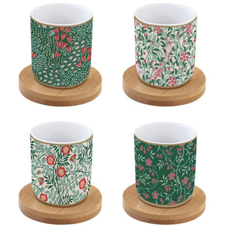 Coffret 4 Tasses à Café 11 Cl - Floral Fantasy - Easy Life