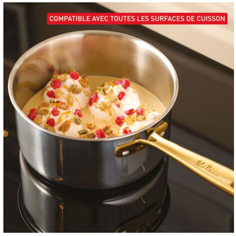 Paul Bocuse Casserole Inox 16cm+cv Verre - Gpe Seb France Tefal Menage