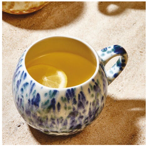 Chope 46cl Dotted Blue Muggies - Fine Dining Living