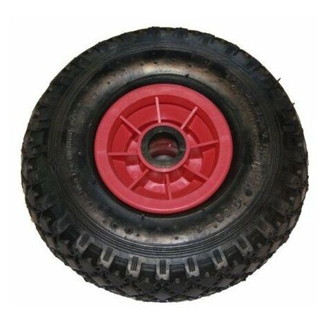 Roue Serie Pneumatic Gonflablenoir 400 X 74 X 20 Rl - Alesage 20