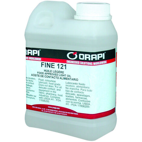 Huile Contact Alimentaire/ Circuits Pneumatiques 1l 7380355 - OUTIFRANCE