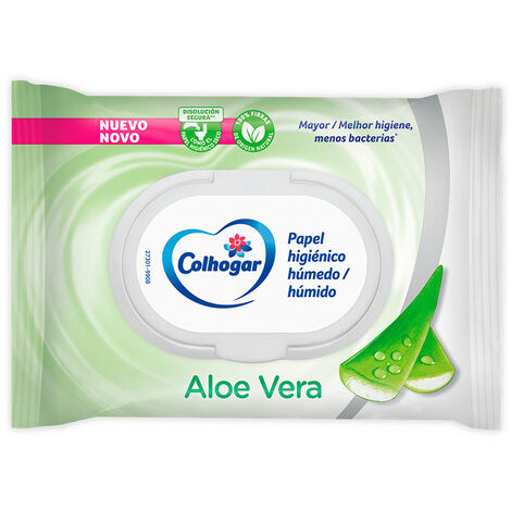 Papier Toilette Humide Aloe Vera Colhogar 42ud