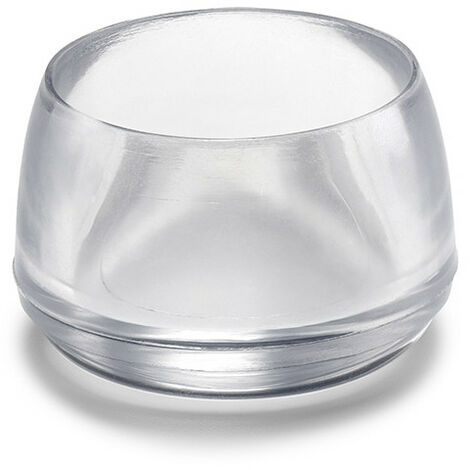 Embout Exterieur Rond ø16mm Blister Transparent 8 Unités Inofix