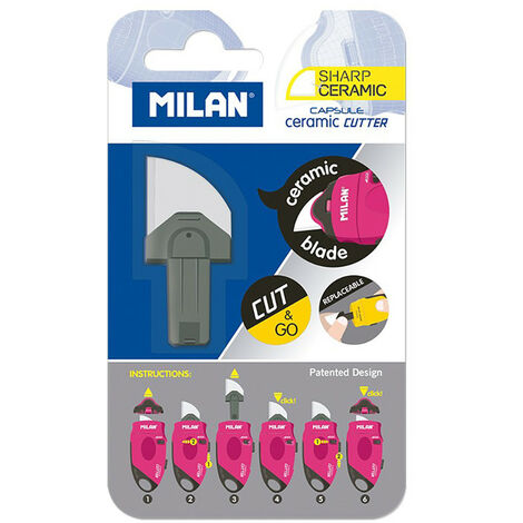 4 Recharge Lame Ceramique Cutter Milan