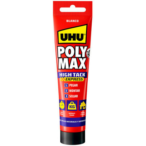 Uhu Poly Max High Tack® Express Blanc 165g Réf. 6312920
