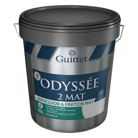 Peinture Odyssée 2 Mat 3 Litres Guittet Base Gup - Guittet