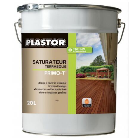 PLASTOR Saturateur Pur-T Wood20lincolore - PLASTOR
