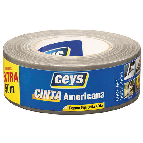 Rouleau Argent Ruban Americain Ceys 50m X 50mm 507609