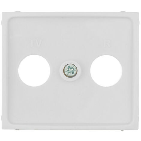 Cache Pour Prise Antenne Tv / R Couleur Blanche S.europa Solera Erp47tlv