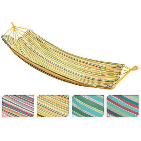 Hamac Coton Et Polyester 100x200cm Modèles Assortis