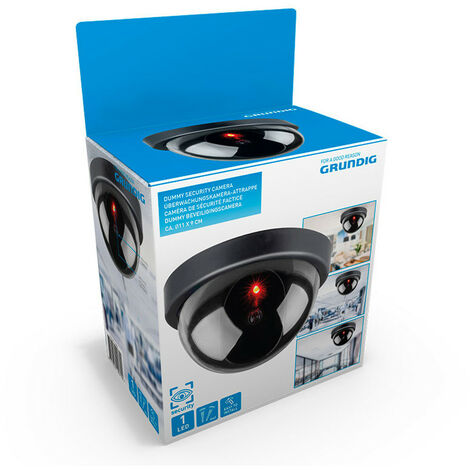 Caméra De Surveillance Simulée Couleur Noire - Grundig