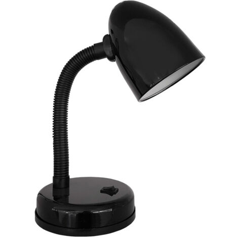 Lampe De Table Modèle Amsterdam E27 60w Couleur Noire Edm