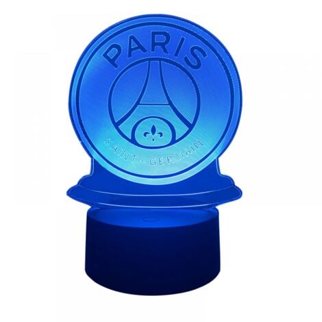 Veilleuse LED FC Paris Saint-Germain Football Club 3D Illusion Kids ...