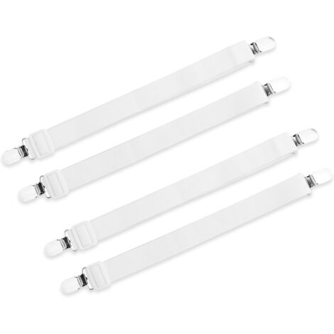 AIPERQ Tendeur Drap Housse Élastique, Fixation Attache Sangle de ...