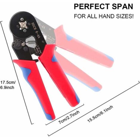 Ulisem Pince à Sertir Kit, Embout de Cablage Outil de Sertissage Cosse Electriques à Sertir 1250 ...