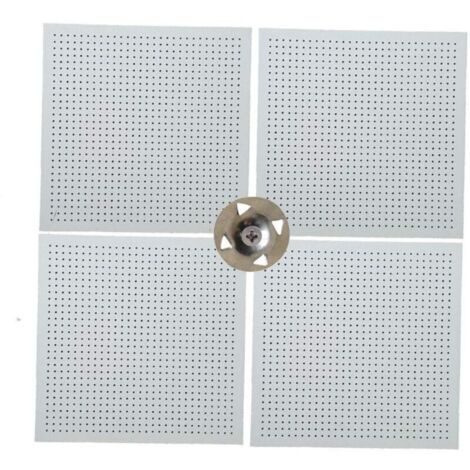 YMYNY Lot de 100 rondelles à 4 griffes pour plaque de plâtre extrudée ...