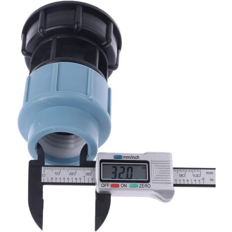 YMYNY 1pcs IBC Tank Adapter S60X6 to 32mm Straight Hose Fitting ...