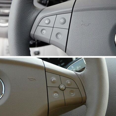 YMYNY Steering Wheel Control Buttons Replacement for Mercedes Benz W164 ...