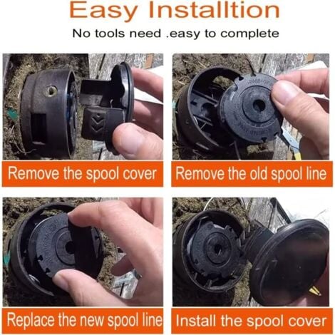 Bobine Fil Pour BOSCH EasyGrassCut 18 23 26 Art 23 26 Coupe Bordure Pièces de Rechange(BOSCH ...
