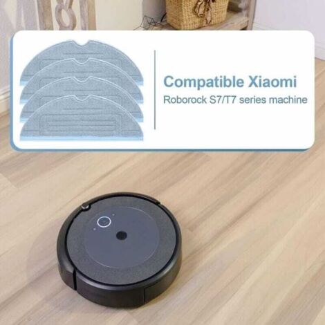 6pcs Serpillière pour Roborock S7 Pro Ultra S7 MaxV Ultra S7 Plus S7 ...