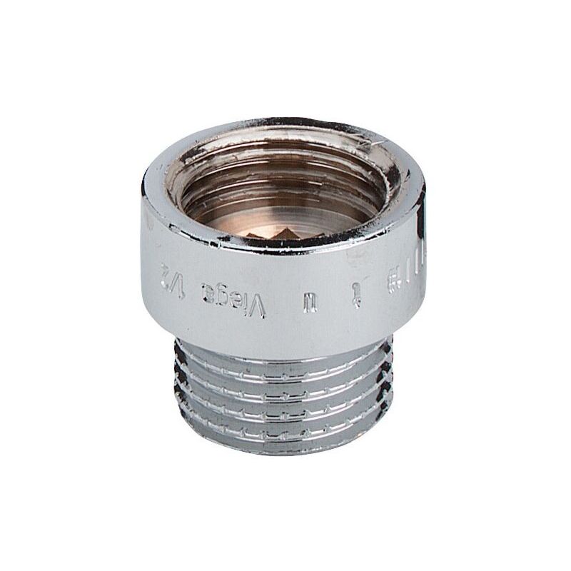 Viega extension de valve 447 199 3526, chromé dans G1 / 2 x 30mm bronze