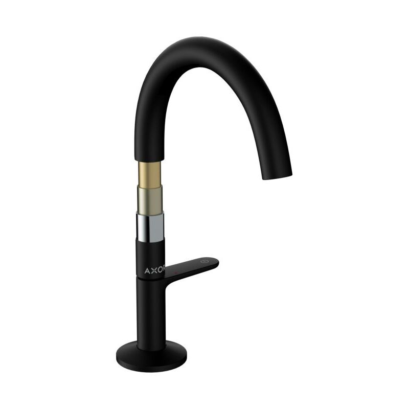 hansgrohe Axor One mitigeur lavabo 48020670 saillie 140mm, avec bouton ...