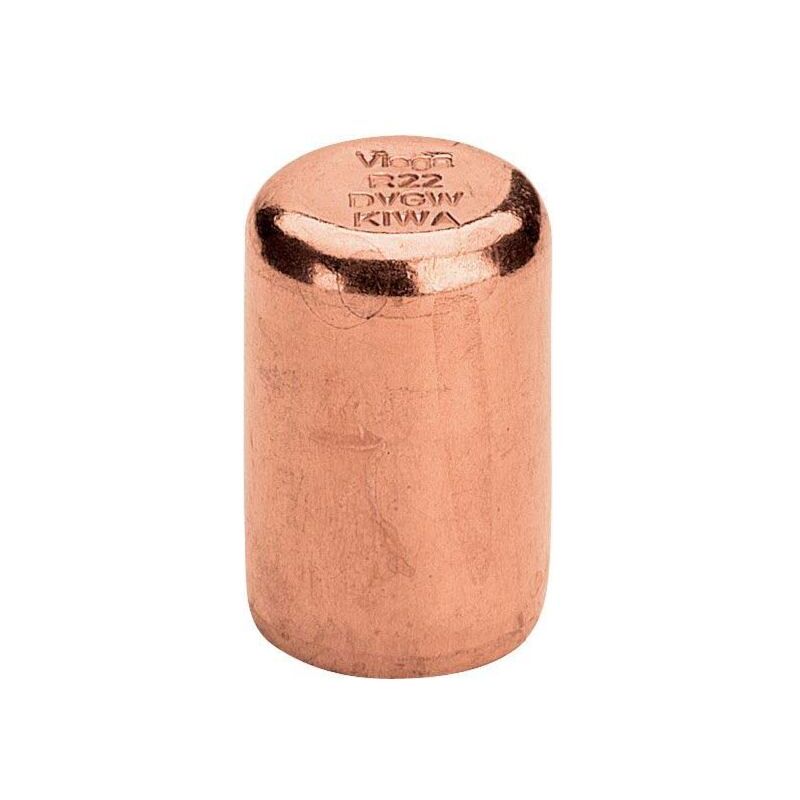 Viega Profipress capuchon d&39extrémité 314576 22 mm, le cuivre, le ...