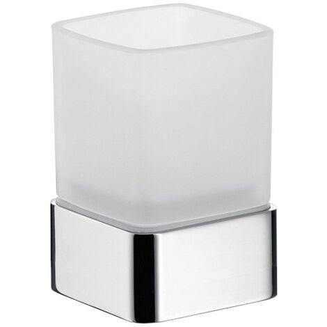 Emco Loft 052000101 Porte-verre, cristal satiné, modéle sur pied