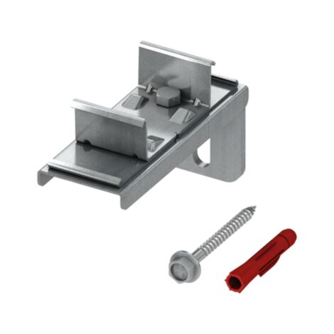 TECEprofil montage double 9.030.011 version courte galvanisée,