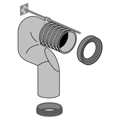Villeroy & Boch Accessoires - Coude vario, 150 mm - 220 m 87010000