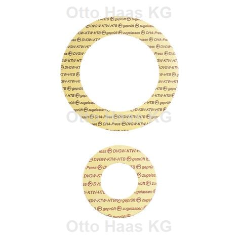 HAAS Joint de bride OHA-Press 8901 DN 20, PN 6, 20x50 mm, selon DIN 2631