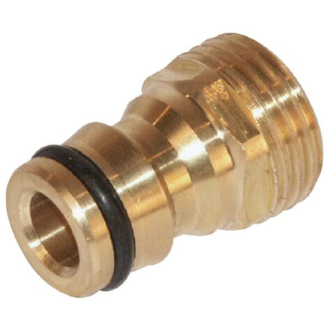 Pièce de raccordement pour appareil Fukana 3/4" 33222 filetage extérieur, pour Gardena, laiton