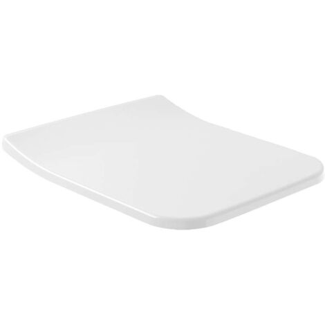 Villeroy & Boch Venticello WC siège 9M79S101 Slimseat, blanc, avec ...