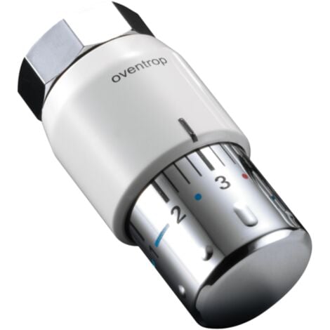 Oventrop Uni thermostat 1012066 7-28 °C, avec réglage zéro, blanc