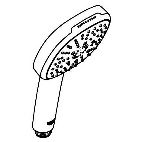 Grohe Tempesta Cube 110 douchette à main 27572003 3 types de jets ...