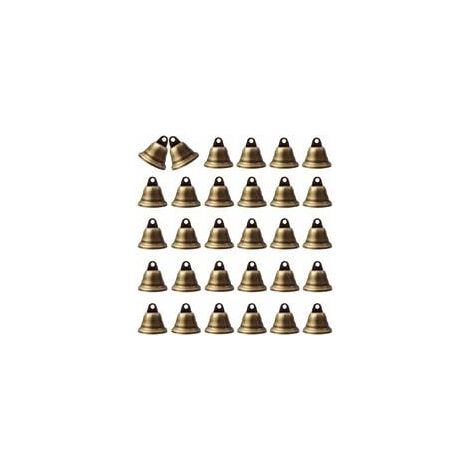 Autre décoration pour Noël—30 Pièces Petite Clochette Vintage Bronze ...