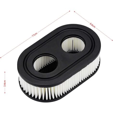 2 PCS Filtre à Air pour Tondeuse à Gazon pour 550E-550EX Briggs & Stratton 798452 593260