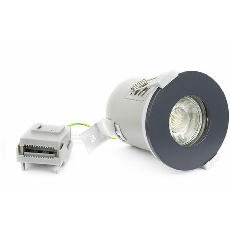 Anthracite GU10 Fire Rated Downlight - IP65 - SE Home