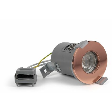 Copper GU10 Fire Rated Downlight - IP65 - SE Home