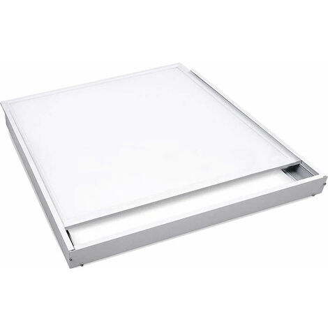 White 600X600 Surface Mount LED Panel Frame - SE Home