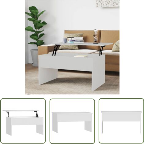 Table basse avec rangement intégré pour optimiser les petits salons ...