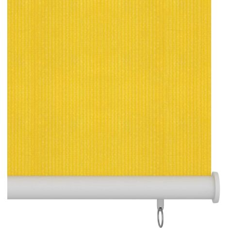 Store roulant d'extérieur 100x140 cm Jaune PEHD - store roulant ...
