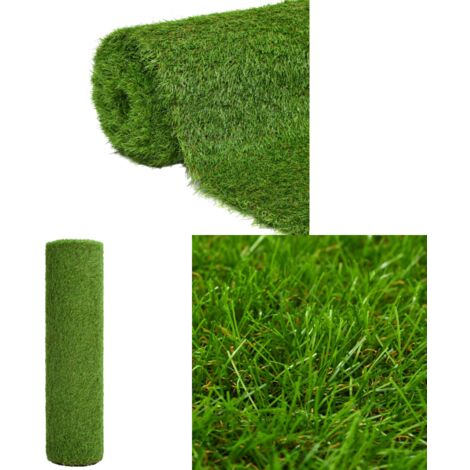 Gazon artificiel 1x10 m/30 mm Vert - Gazon Artificiel - Pelouse Synthétique - Gazon Vert - Gazon ...