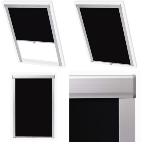 Store occultant roulant Noir MK06 - Stores Vénitiens - Rideaux ...