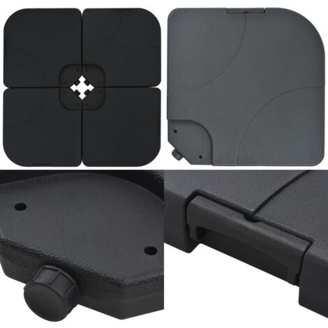 Base de parasol portable Sable/Eau 60 L - base de parasol - bases de ...