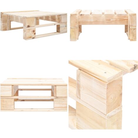 Repose-pied palette de jardin bois - repose-pied palette - pouf - Home ...