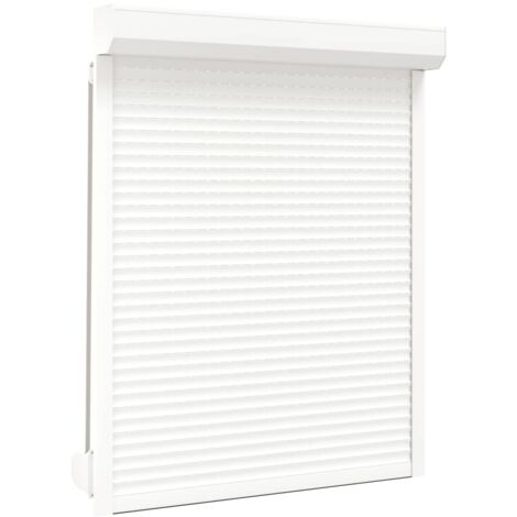 Volet roulant aluminium 120x150 cm blanc - volet roulant - volets ...