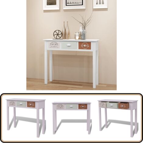 Table console en style français Bois - Table Basse - Table Console ...
