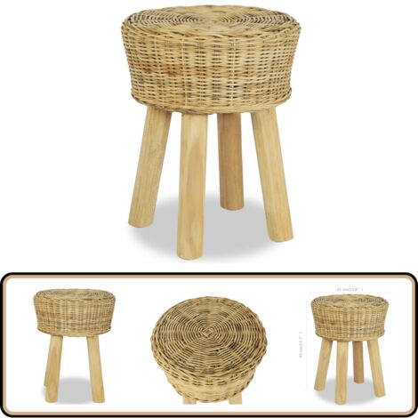 Tabouret de bar Rotin naturel - Tabouret De Bar - Tabouret Design ...