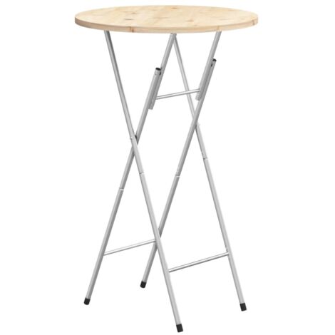 Pieds de table de bar pliables Argenté 45x53x108 cm - Pieds De Table ...